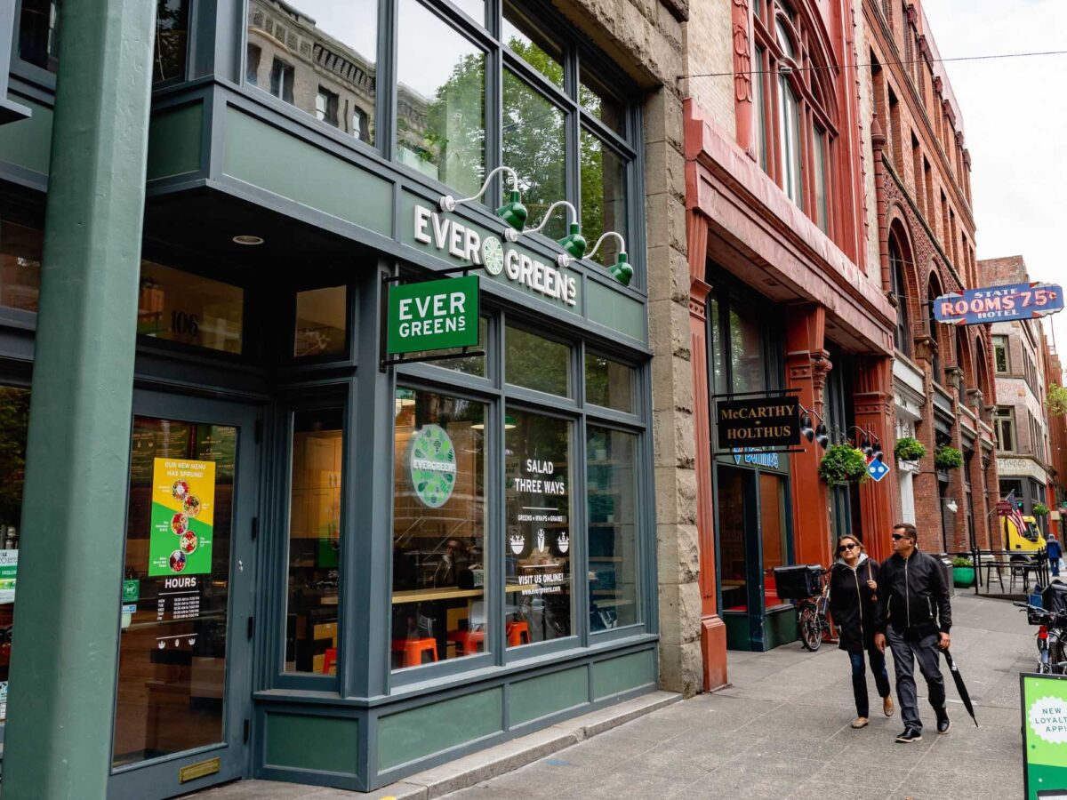 Pioneer Square - Evergreens